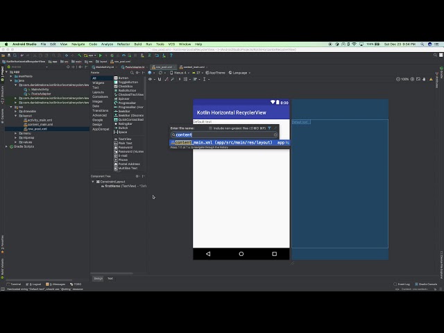 Java How To Create Horizontal Recyclerview Using Constraintlayout
