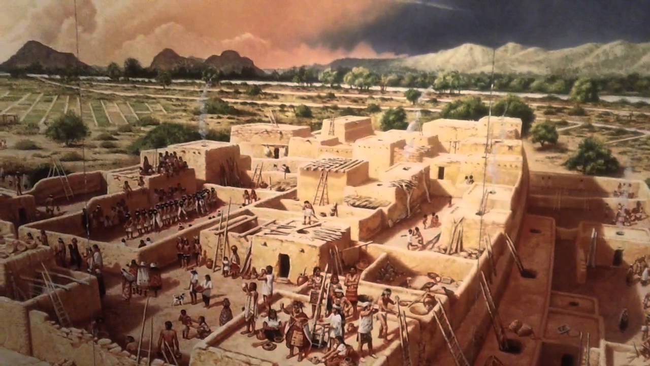 Hohokam Pueblo Grande Museum Phoenix Youtube