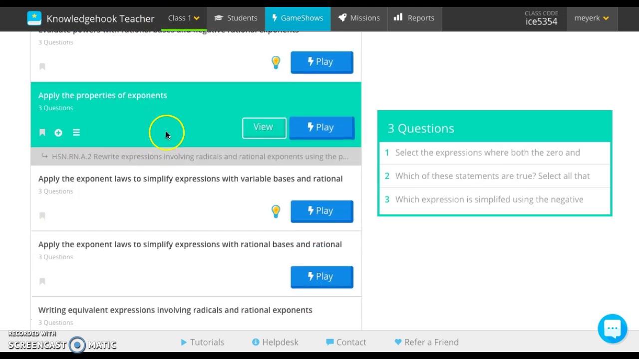 Knowledgehook Teacher Youtube