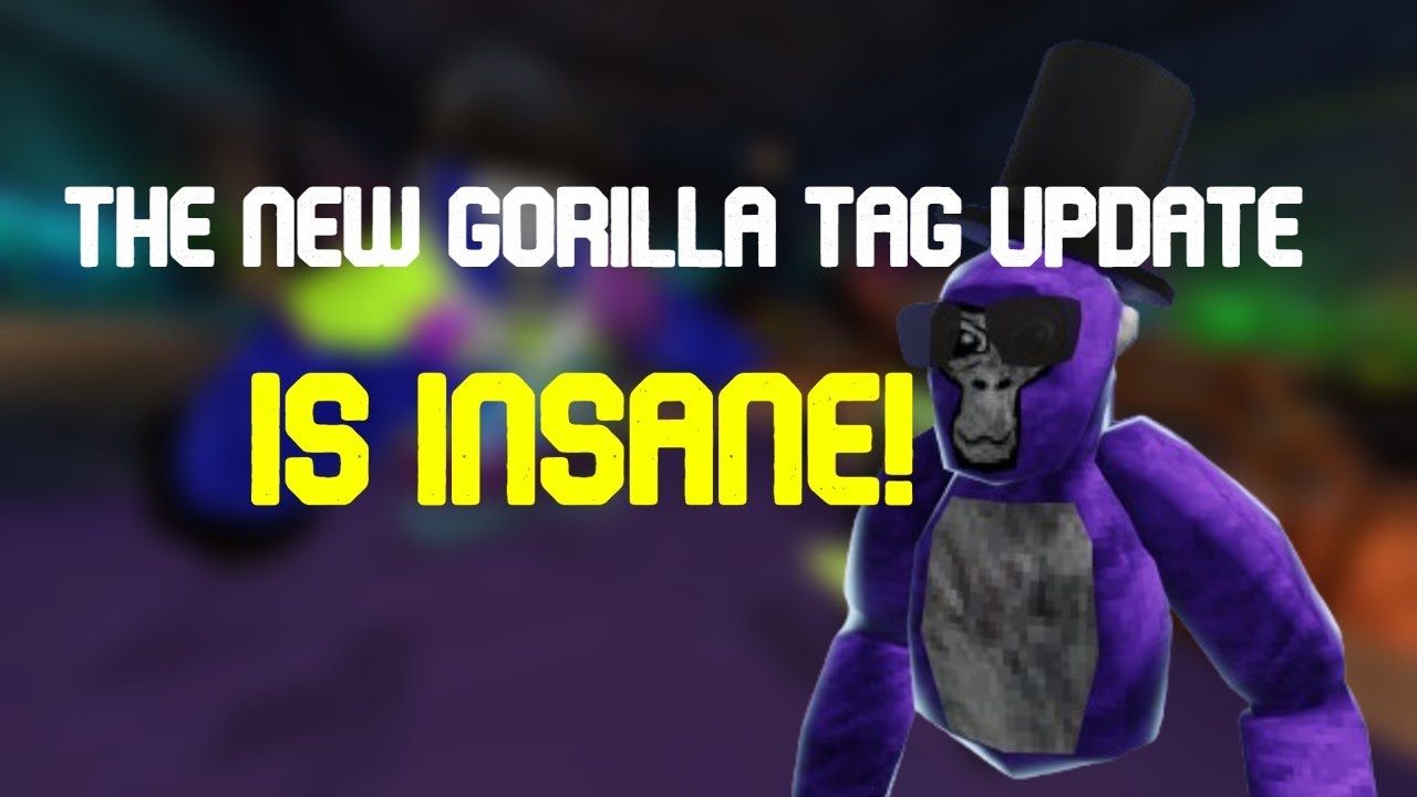 The New Gorilla Tag Update Is Insane Youtube