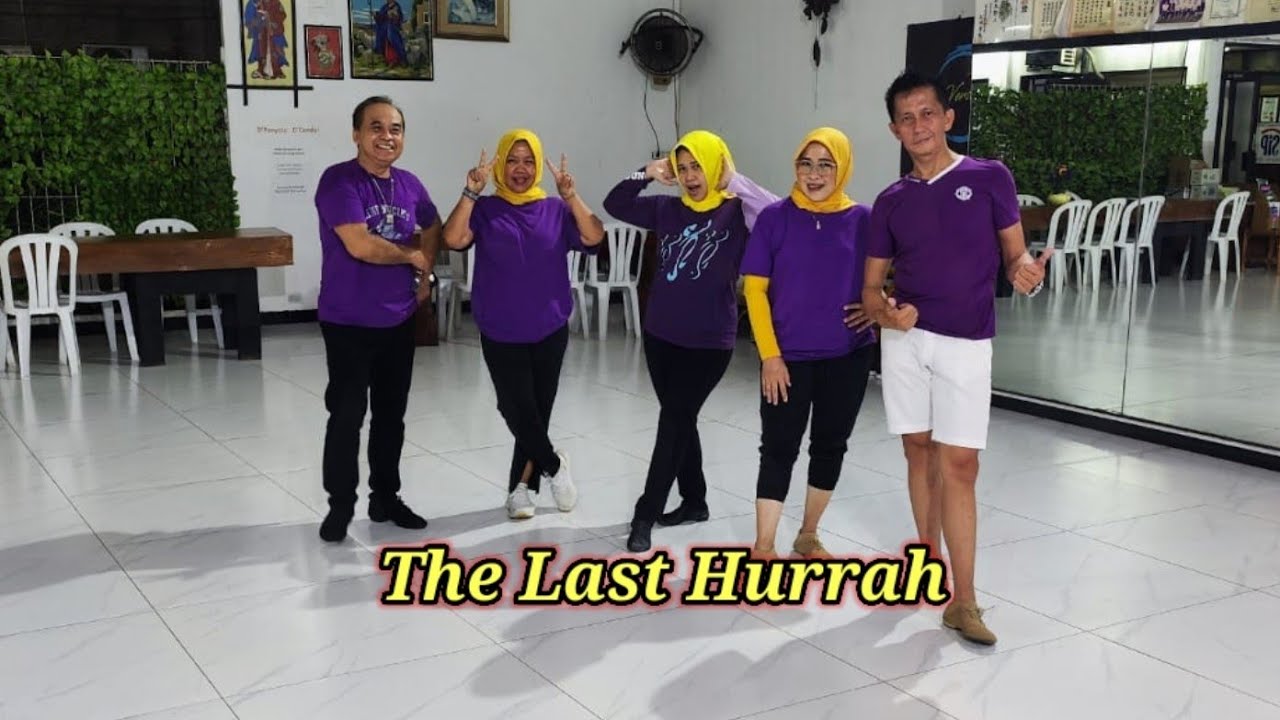 The Last Hurrah Line Dance Demo By Ld Versity Youtube