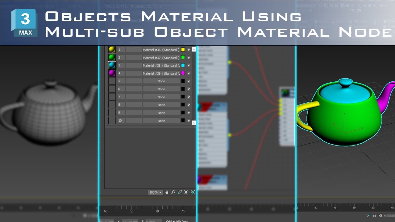 Multi Sub Object Material Id S Jcdat