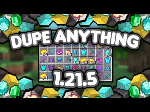 How To Dupe Anything In Minecraft 1 21 5 Java Tutorial Duplication