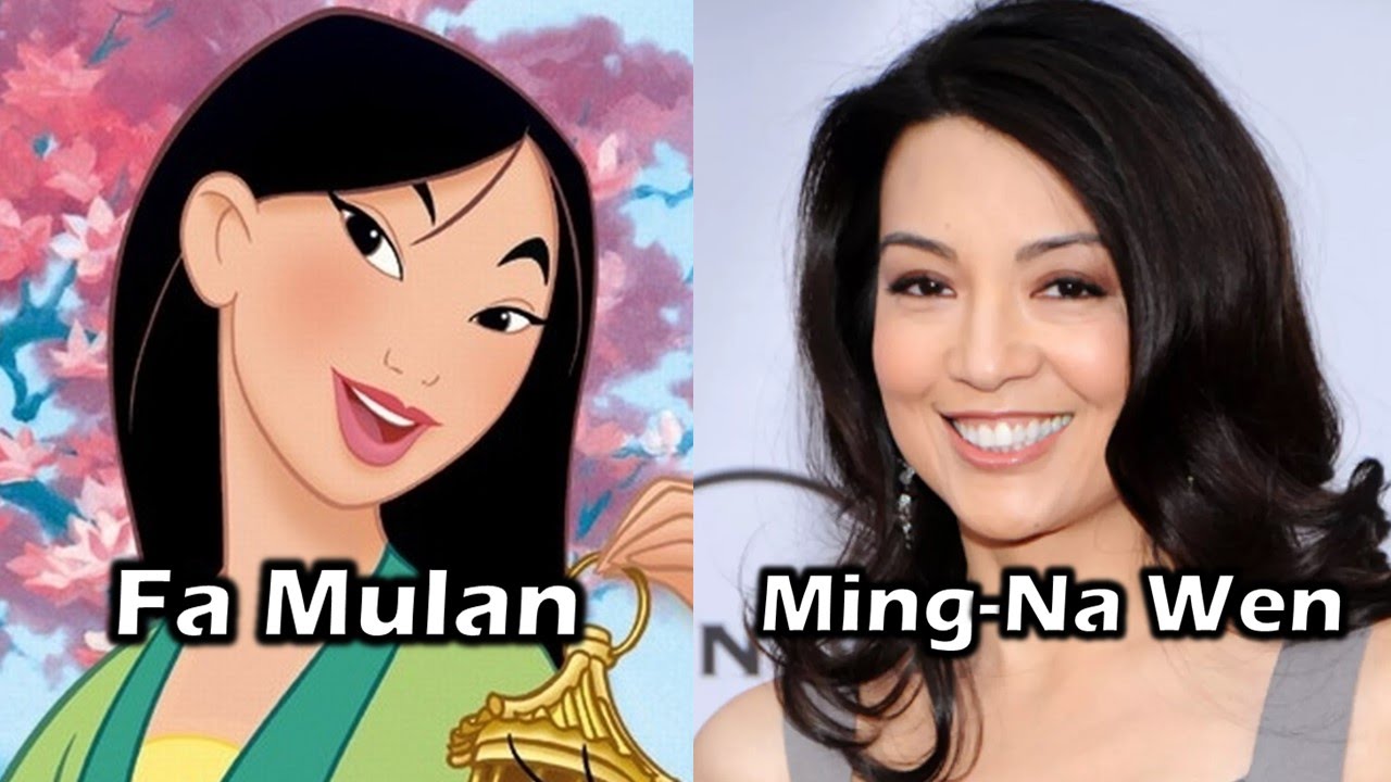 Characters And Voice Actors Mulan Youtube