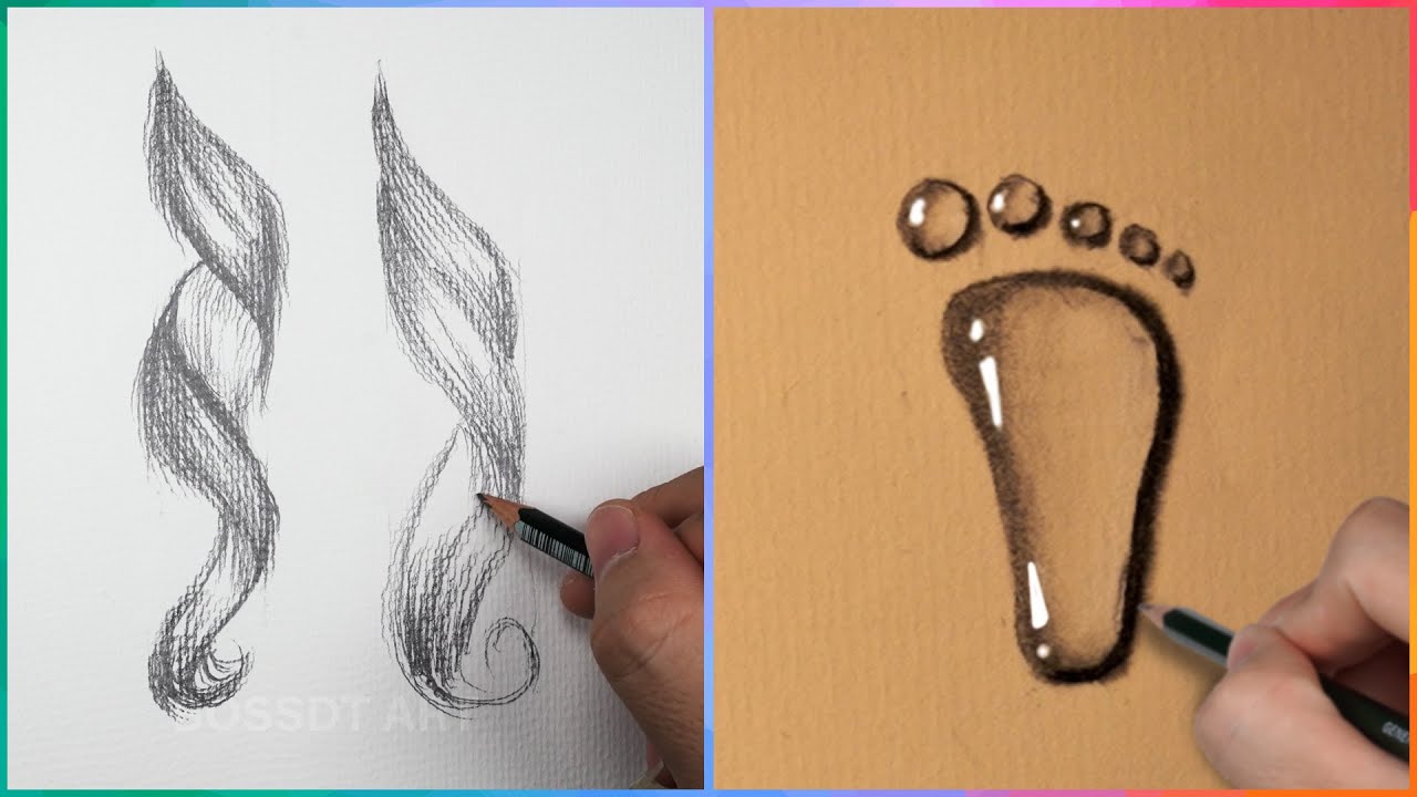 Easy Art Tips Hacks That Work Extremely Well Youtube