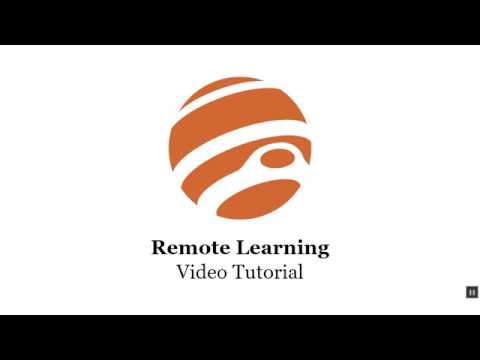 Remote Learning Youtube