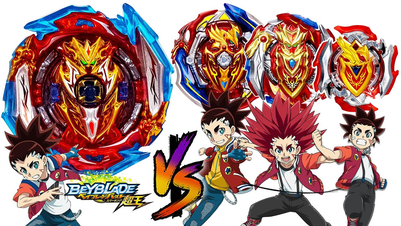Infinite Achilles Vs All Achilles Evolutions Beyblade Burst Surge Epic