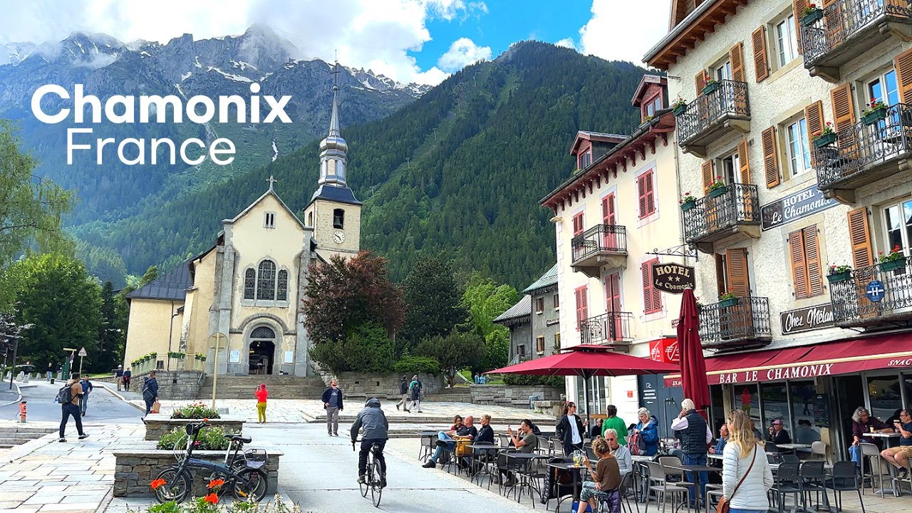 4k рџ рџ Chamonix Mont Blanc France A Charming Alpine Town In The