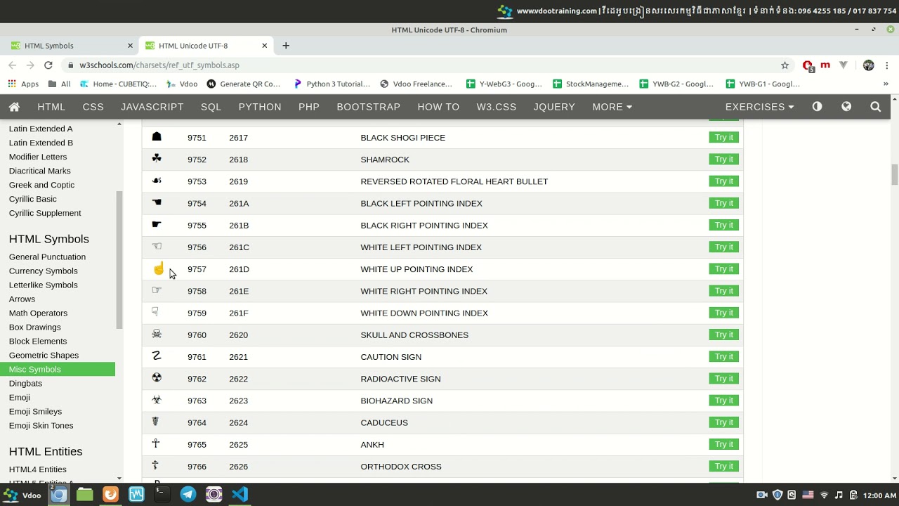 How To Use Html Entities In Html Youtube