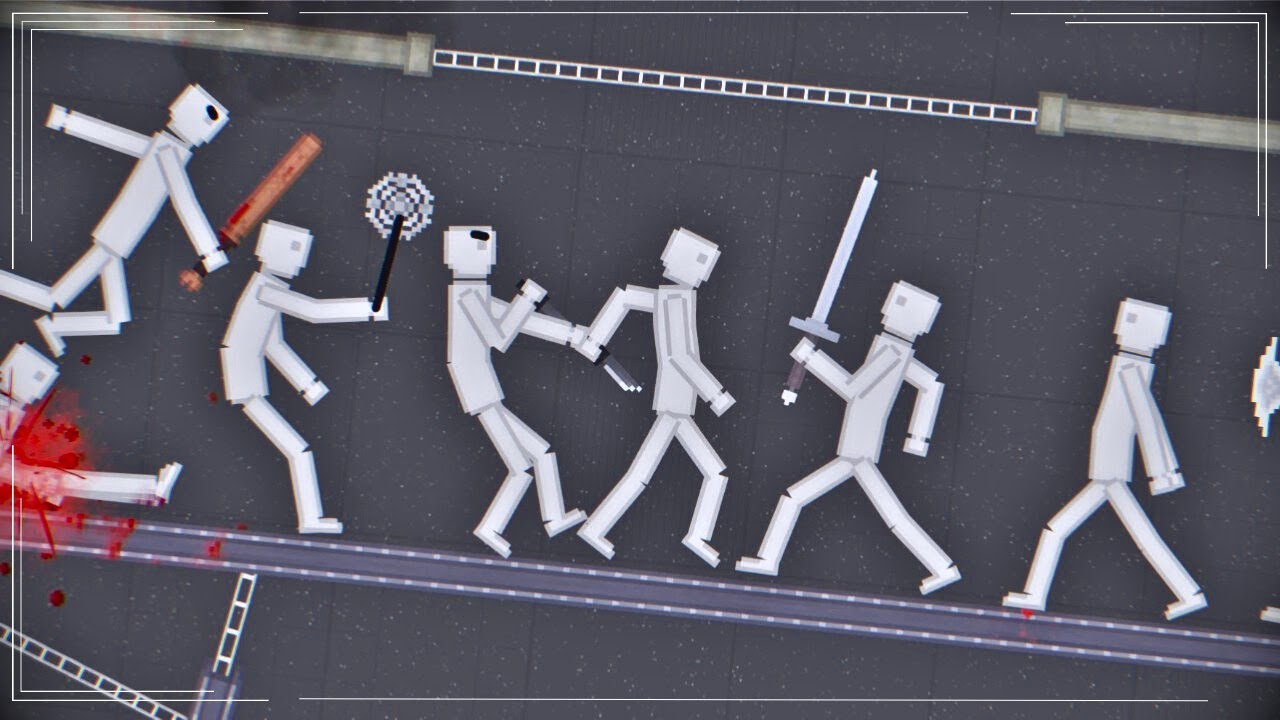 People Fight Each Other In People Playground 27 Youtube