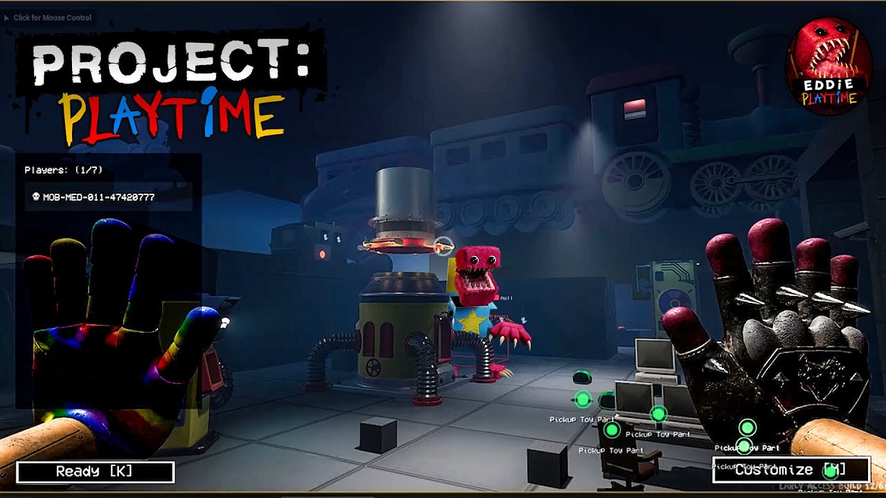 Project Playtime Leaked Gameplay Youtube