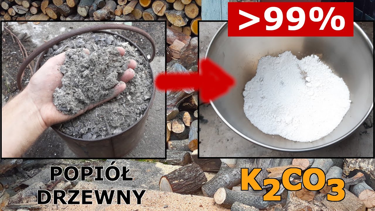 Otrzymywanie Czystego Węglanu Potasu Z Popiołu Drzewnego Youtube