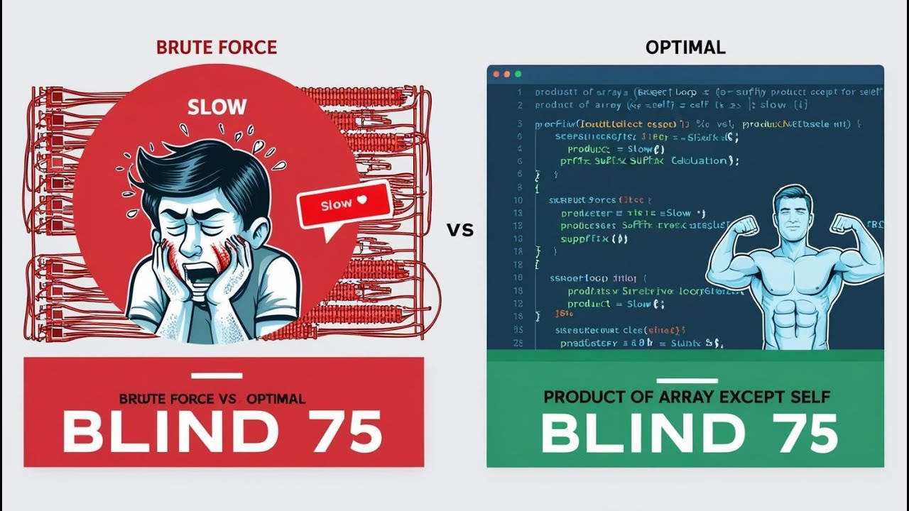 Product Of Array Except Self Explained Brute Force Vs Optimal