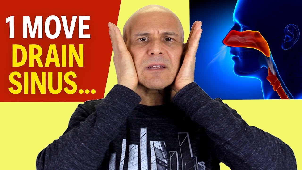 1 Move Drain Sinus Clear Stuffy Nose Reduce Tinnitus Instantly Dr