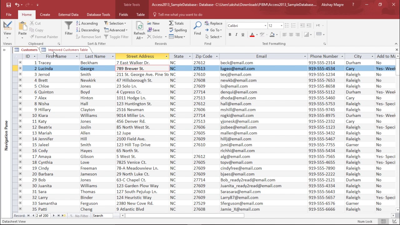 Types Of Table View In Ms Access At Margie Ronald Blog