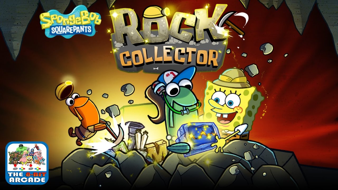 Spongebob Squarepants Rock Collector Spongecraft Mining Nickelodeon
