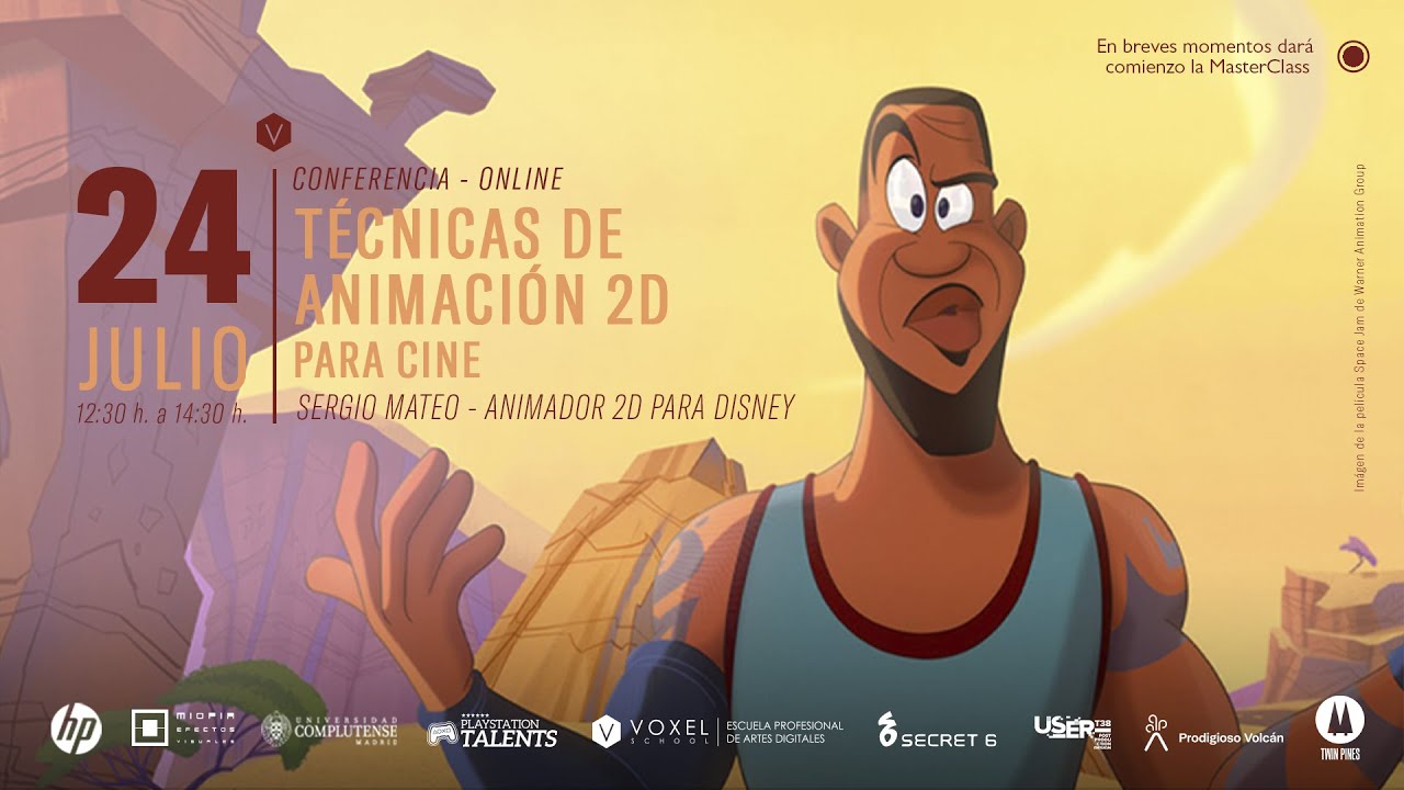Técnicas De Animación 2d Para Cine Sergio Mateo Youtube
