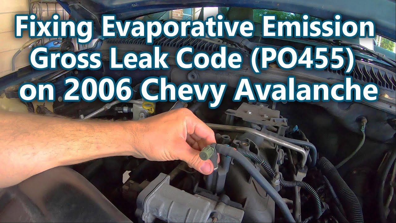 Evaporative Emission System Leak Detected Po455 At Iva Blackburn Blog