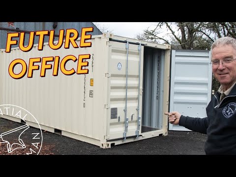 I M Making A Shipping Container Office Youtube
