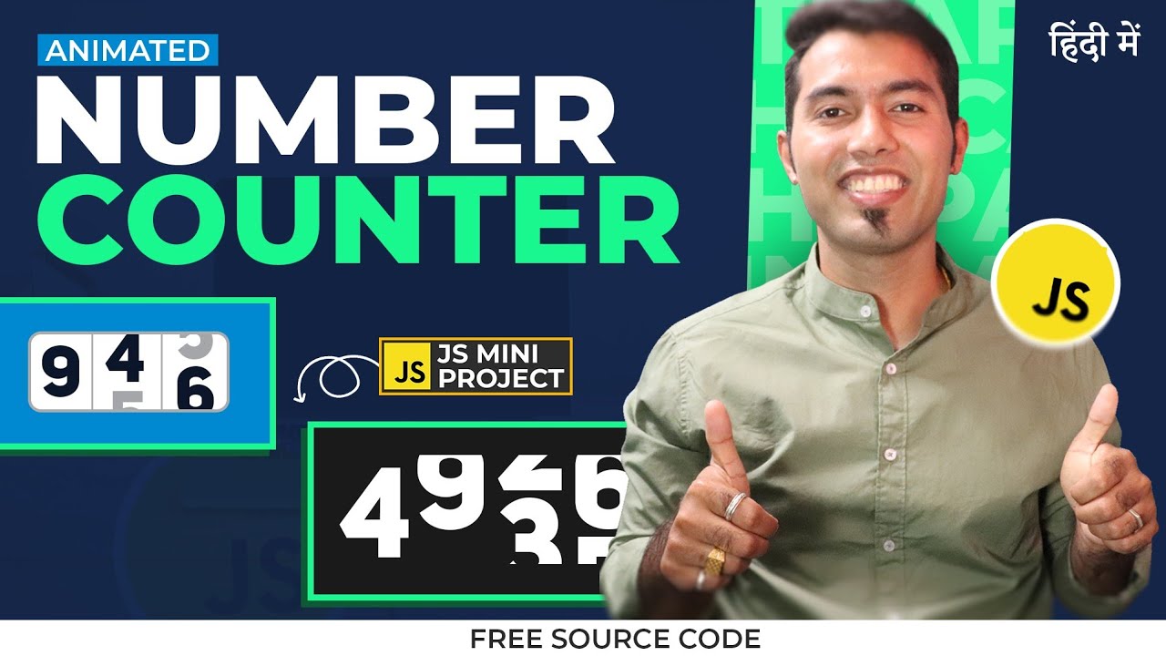 Animated Number Counter Html Codepen At Rosemary Henry Blog