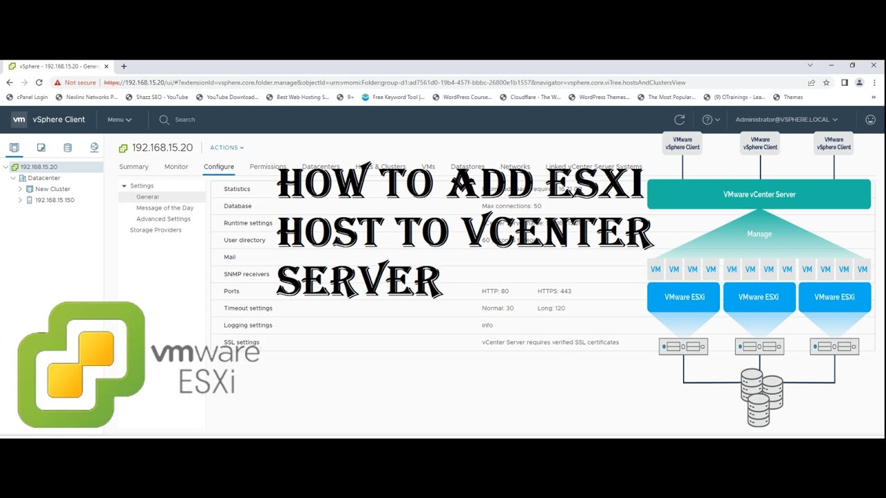 Remotely Connecting Vcenter Server To Esxi Hosts Qizr