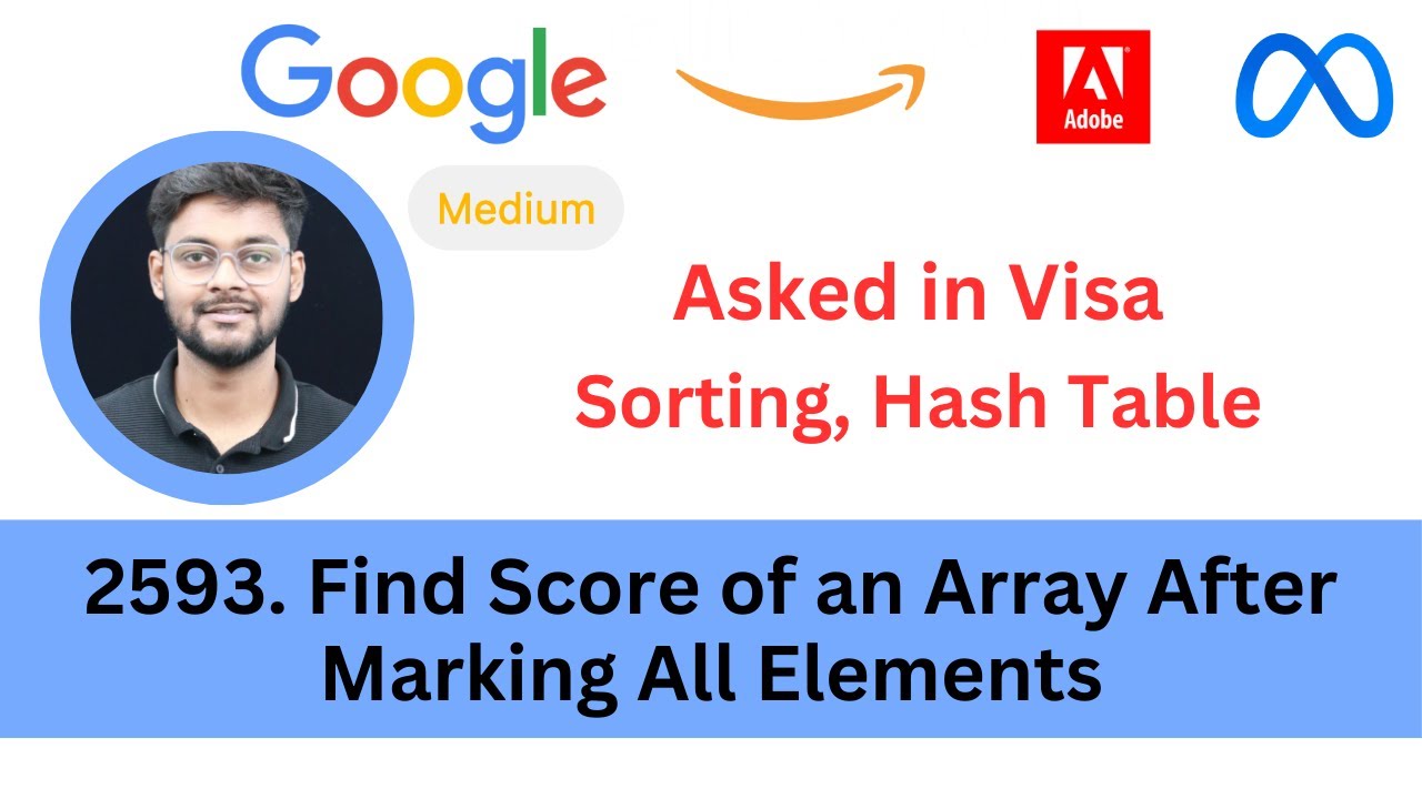 Leetcode 2593 Find Score Of An Array After Marking All Elements