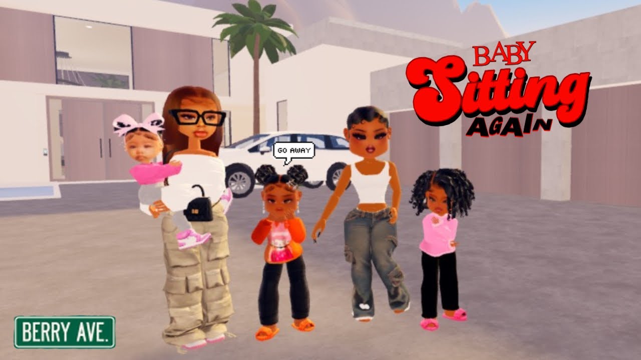 Babysitting My Bad Niece Again Berry Avenue Voiced Roleplay Youtube