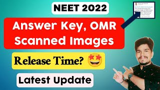 Neet 2022 Answer Key Release Time Announced Latest Update Vishnu S ...