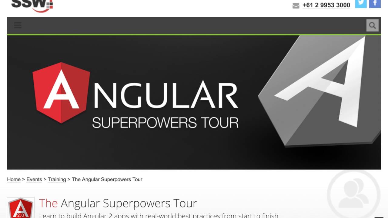 Angular Superpower Tour Youtube
