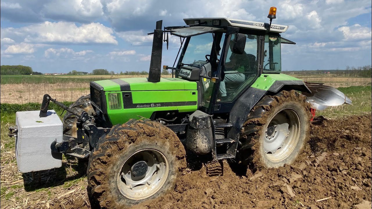 Deutz Fahr Agrostar 6 31 Proljetno Oranje Youtube