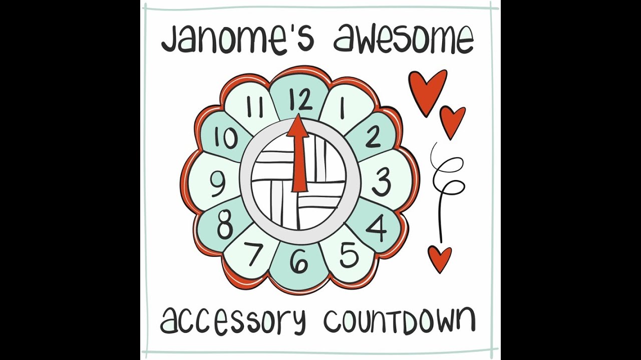 Janome S Awesome Accessory Countdown Review Youtube