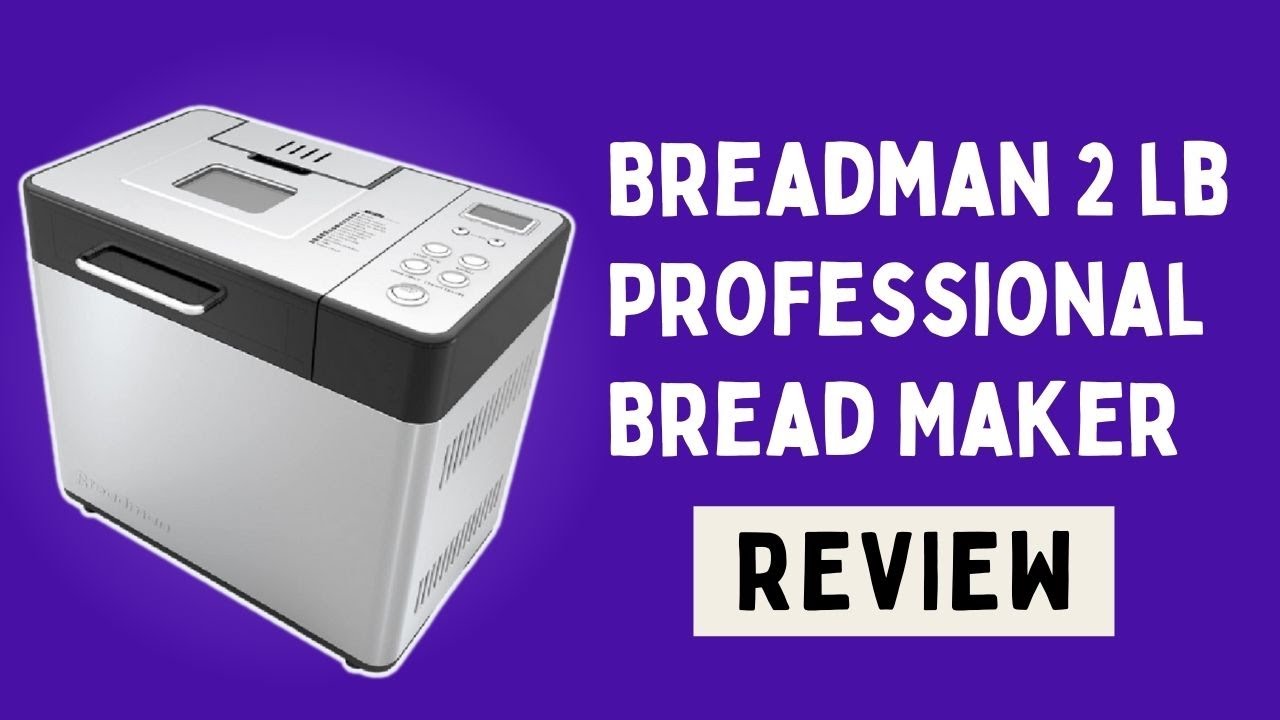 Breadman 2 Lb Professional Bread Maker Youtube