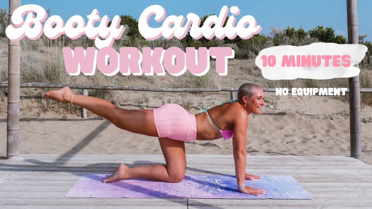10 Min Booty Grow Cardio Workout Glute Workout To Build A Big Booty