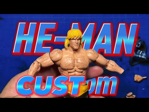 Heman Custom Kitbash Action Figure Tutorial Youtube