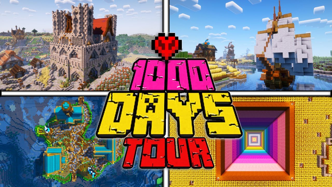 1000 Tage Minecraft Hardcore Worldtour Loom
