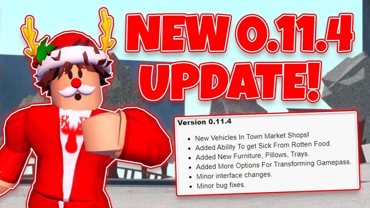 New Bloxburg 0 11 4 Update Information Roblox Youtube