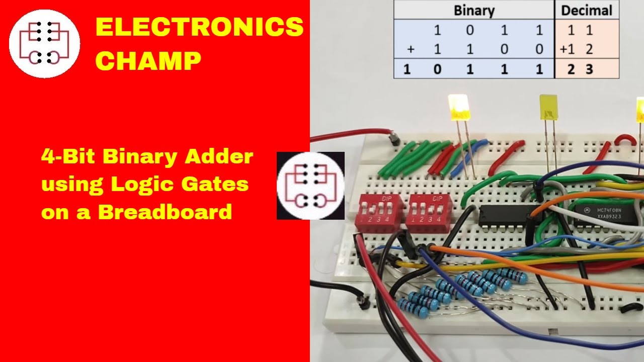 Binary Adder Logic Gates At Robert Bullock Blog