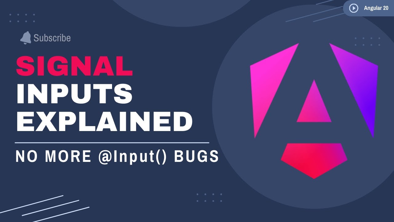 Angular Signal Inputs Explained Parent Child Communication Without