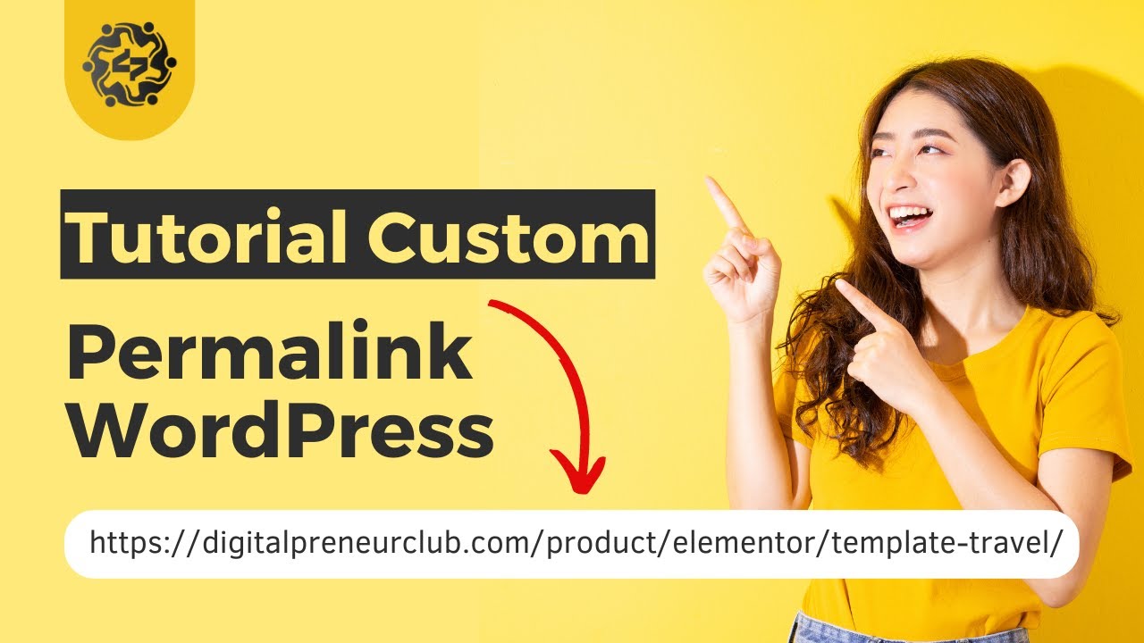 Tutorial Custom Permalink Wordpress Setting Permalink Wordpress Youtube