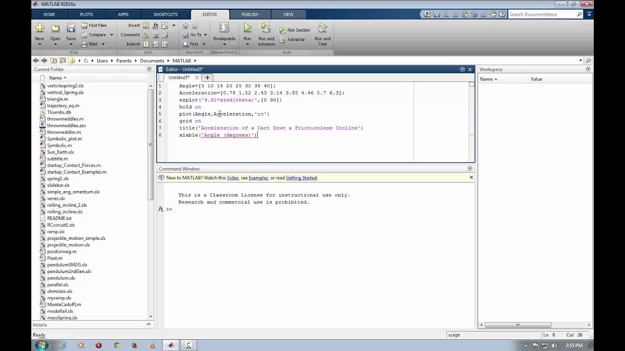 Matlab Plotting Youtube