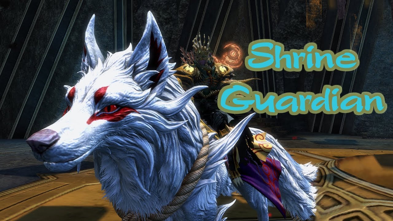 Guild Wars 2 Shrine Guardian New Skin For Jackal Youtube