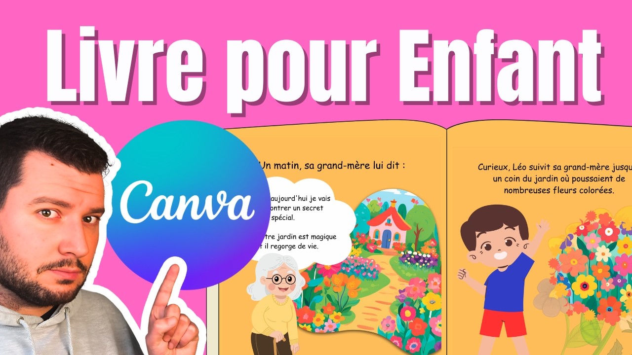 Créer Un Livre Pour Enfant Avec Canva Youtube