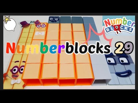 Numberblocks 29 Timestables With New Numberblocks Toys Number30