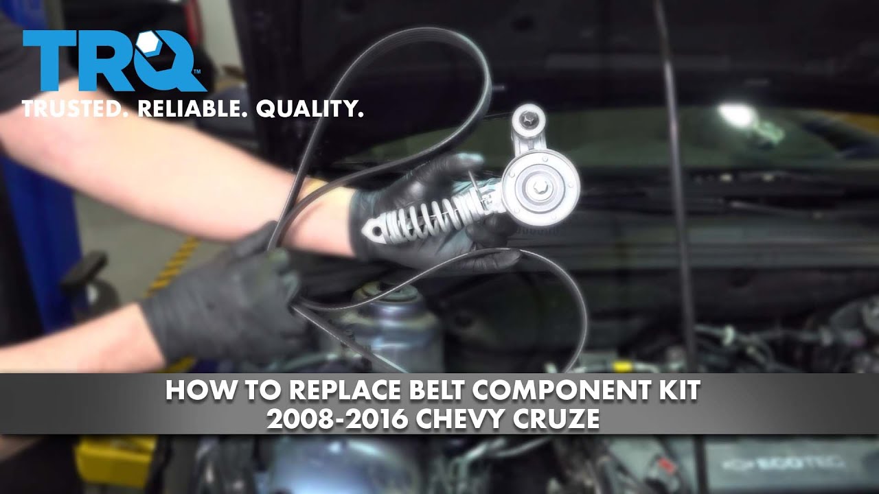 How To Replace Belt Component Kit 2008 2016 Chevrolet Cruze 1a Auto