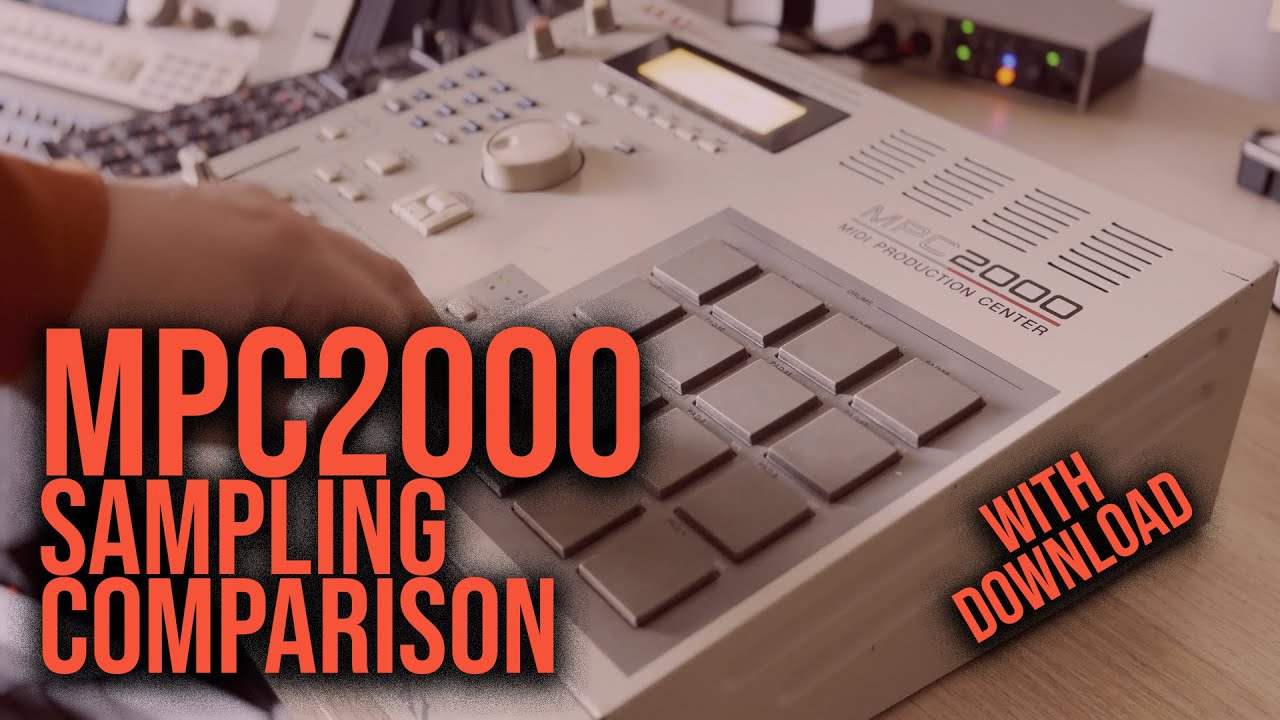 Akai Mpc 2000 4 Samples Comparison Mpc2000 Sampling Youtube