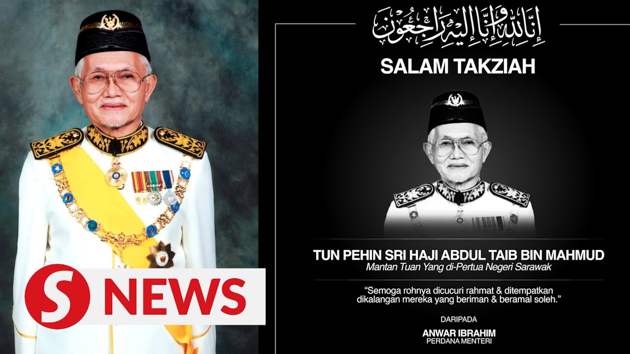 Tributes Pour In For Tun Abdul Taib Mahmud Youtube