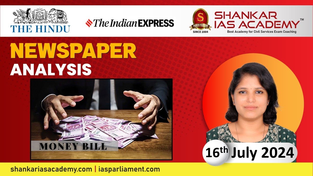 Newspaper Analysis The Hindu Editorial July 16 2024 Upsc