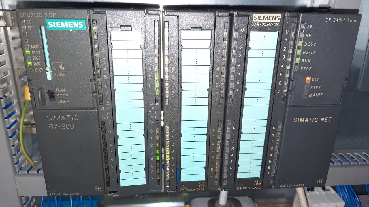 How To Install Simatic Net In Siemens S7 300 Youtube
