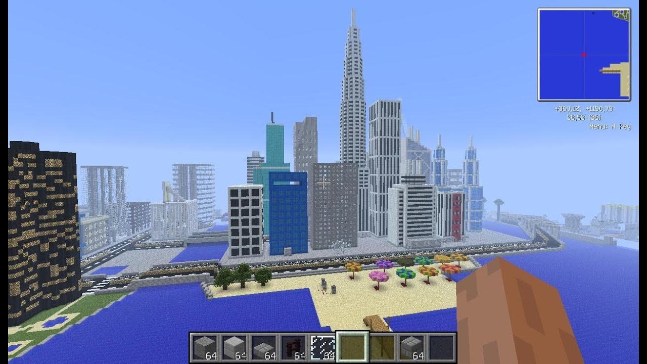 Minecraft Chicago Metro City Youtube