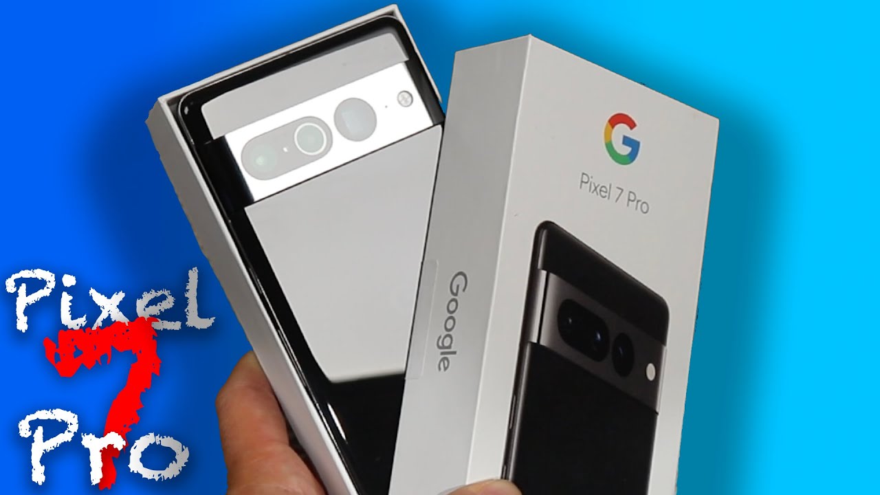 Google Pixel 7 Pro Unboxing Review In Obsidian Black Color Youtube